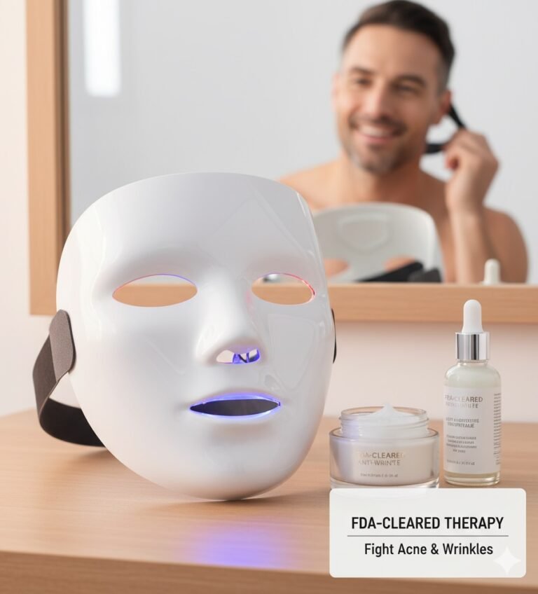 Best Led Facial Mask for Acne And Wrinkles: Top FDA-Cleared Therapy ...
