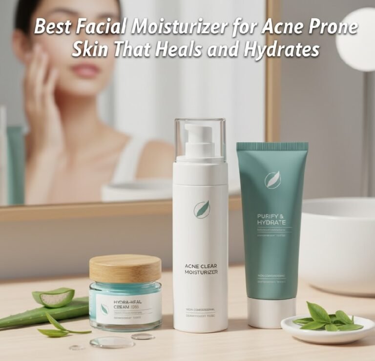 Best Facial Moisturizer for Acne Prone Skin That Heals and Hydrates ...